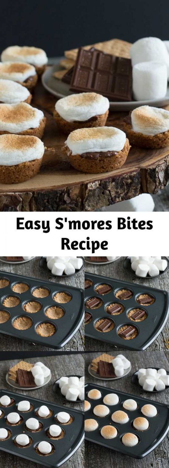 Easy S'mores Bites Recipe - Mom Secret Ingrediets