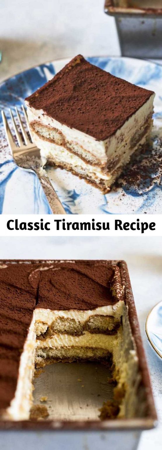 Classic Tiramisu Recipe - Mom Secret Ingrediets