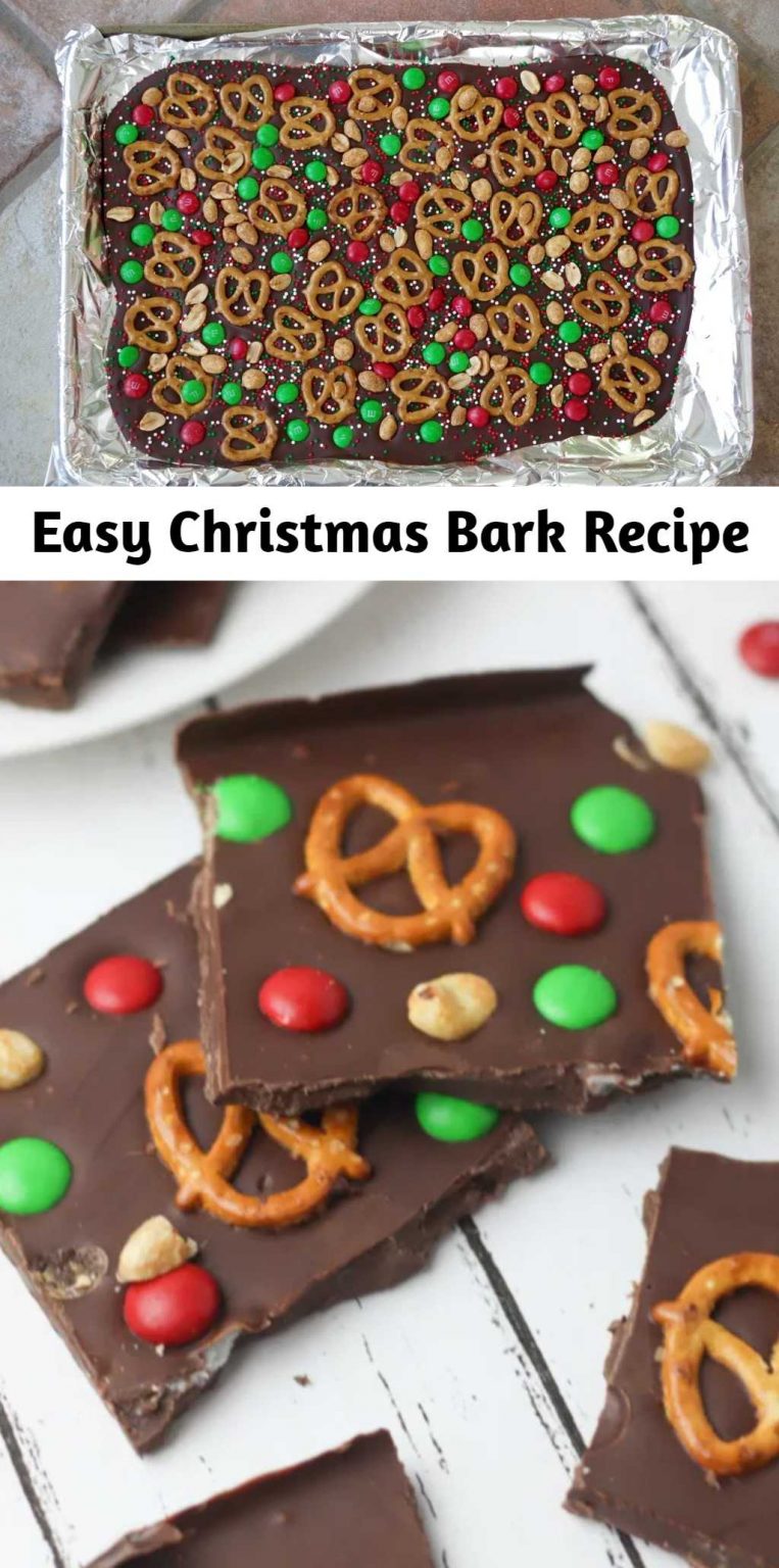 Easy Christmas Bark Recipe - Mom Secret Ingrediets