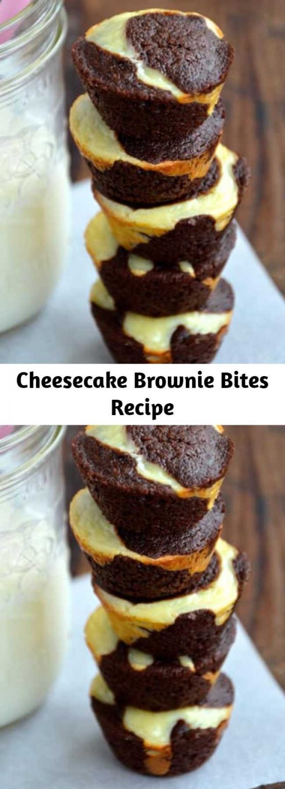 Cheesecake Brownie Bites Recipe - Mom Secret Ingrediets