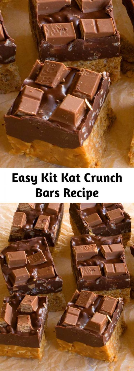 Easy Kit Kat Crunch Bars Recipe – Mom Secret Ingrediets