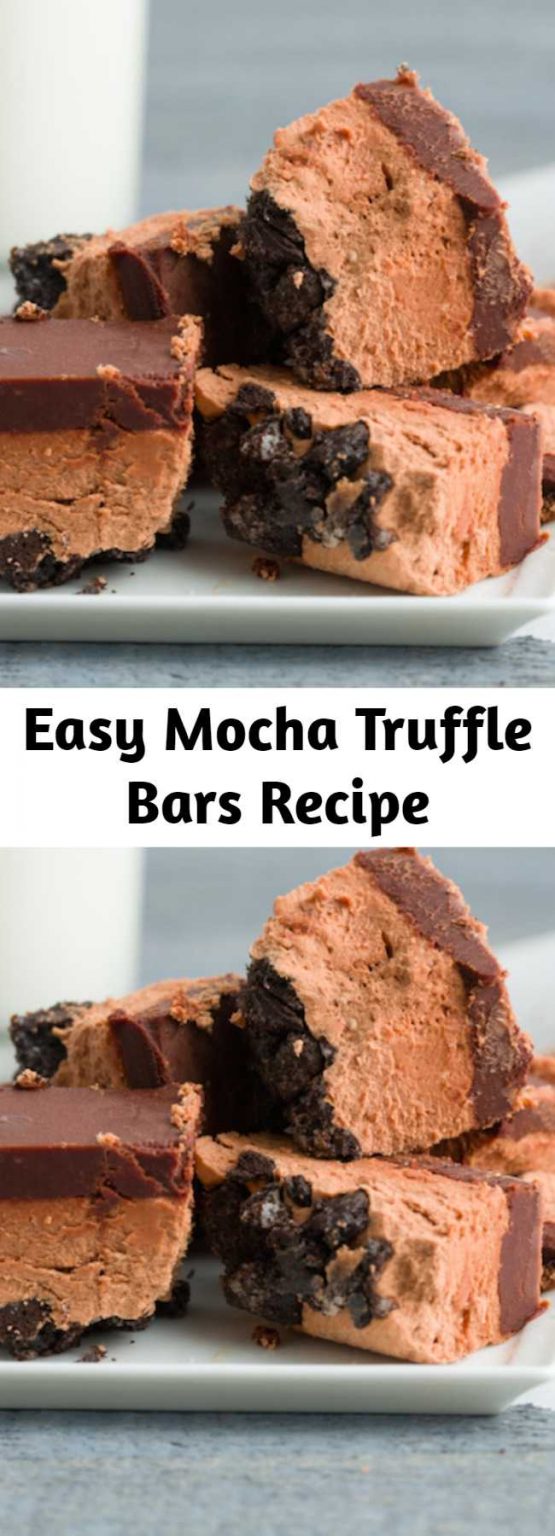 Easy Mocha Truffle Bars Recipe - Mom Secret Ingrediets