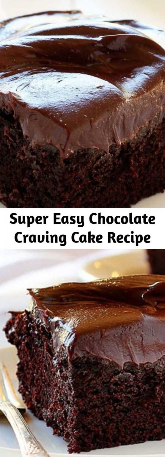 Super Easy Chocolate Craving Cake Recipe - Mom Secret Ingrediets