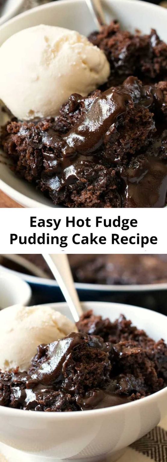 Easy Hot Fudge Pudding Cake Recipe - Mom Secret Ingrediets