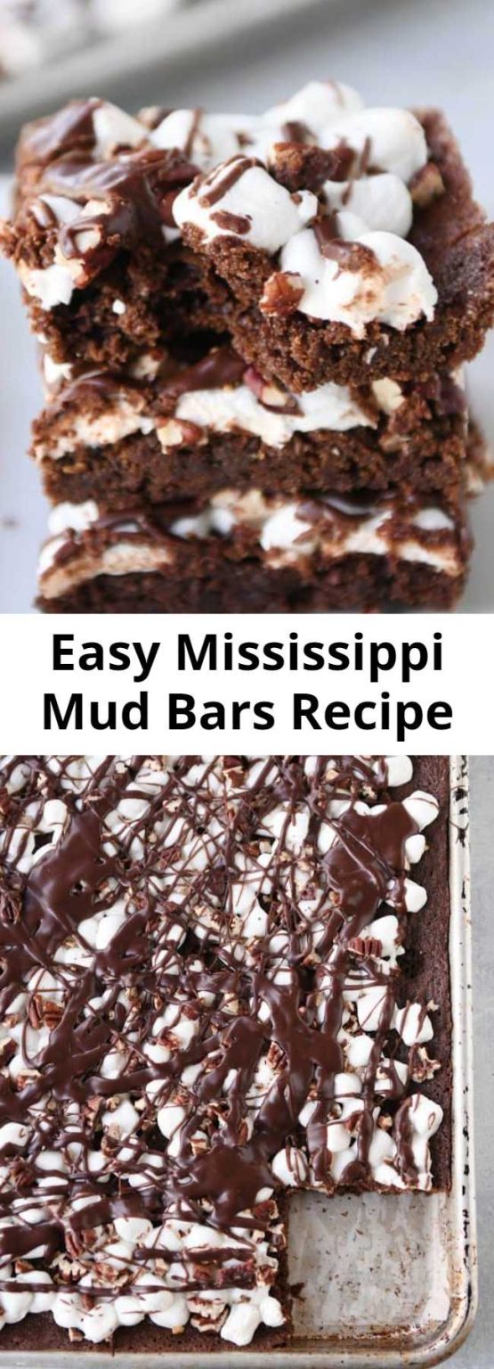 Easy Mississippi Mud Bars Recipe – Mom Secret Ingrediets