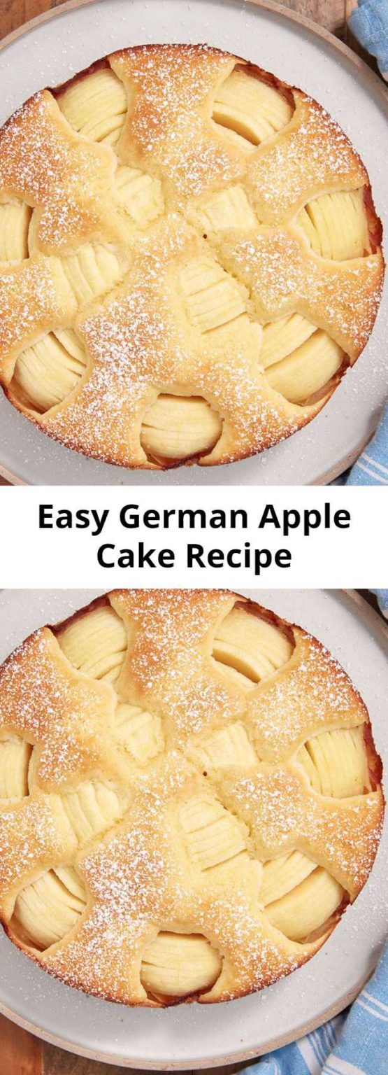 Easy German Apple Cake Recipe - Mom Secret Ingrediets