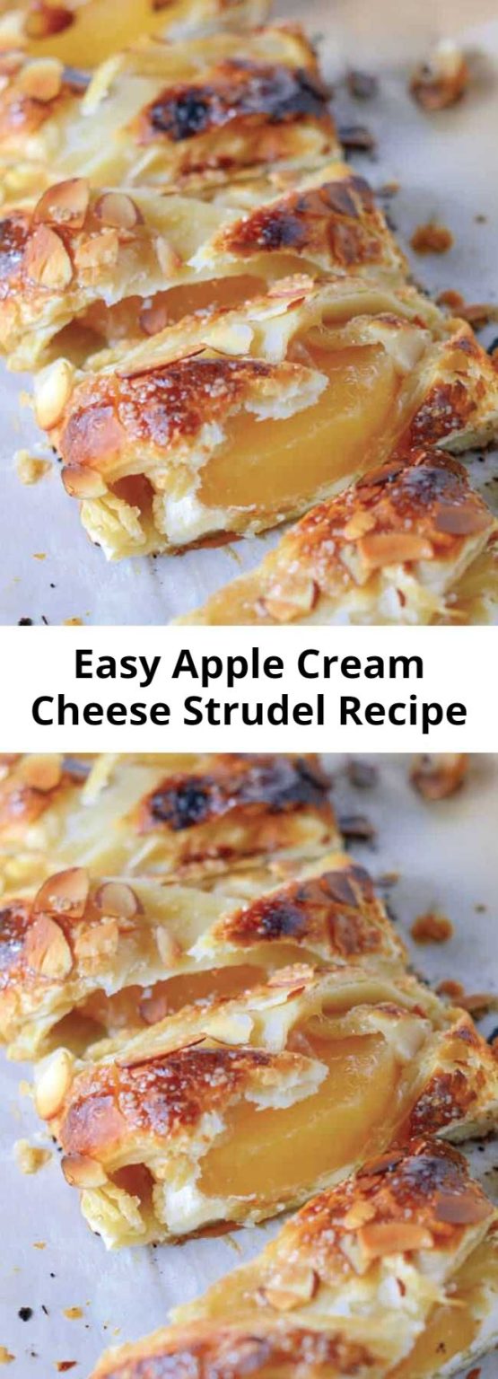 Easy Apple Cream Cheese Strudel Recipe – Mom Secret Ingrediets