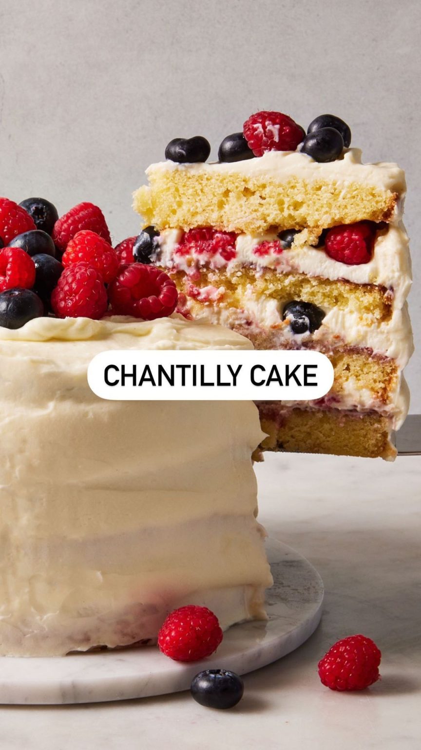 Chantilly Cake – Mom Secret Ingrediets