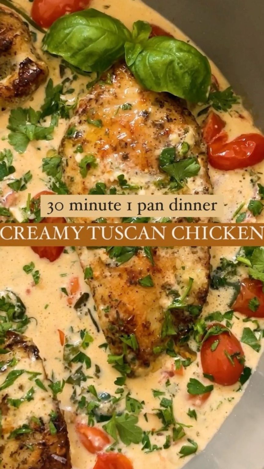 Creamy Tuscan Chicken – Mom Secret Ingrediets