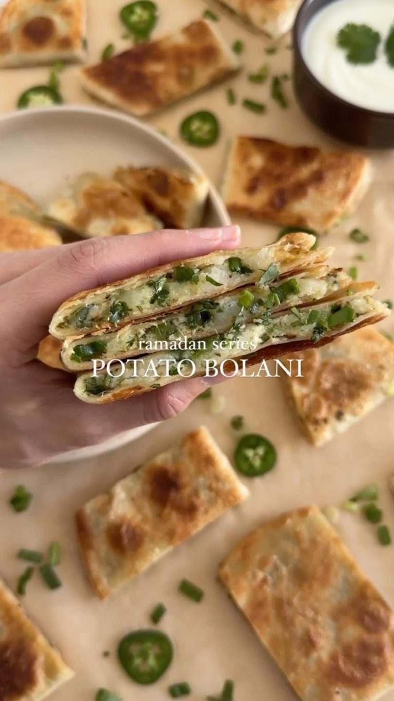 Potato Bolani - Mom Secret Ingrediets