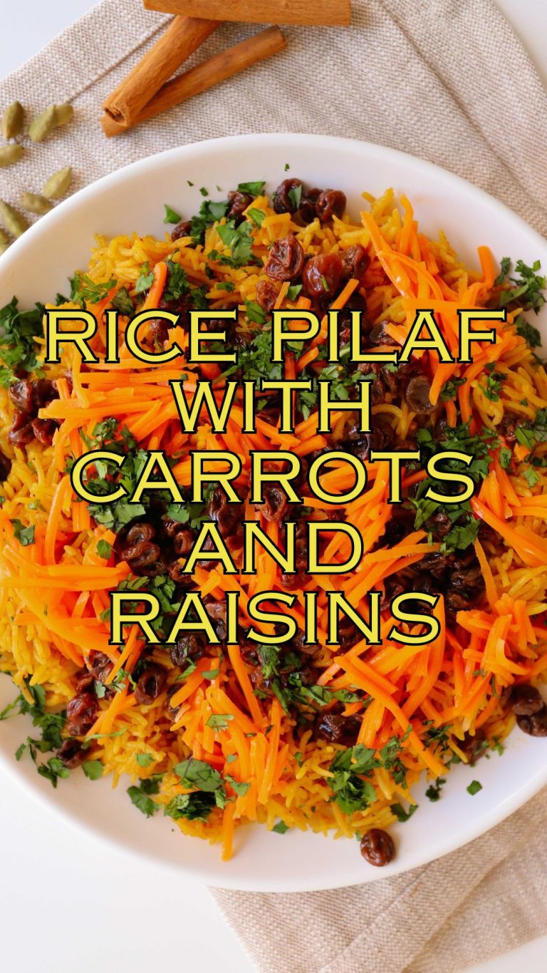 Rice Pilaf With Carrots And Raisins - Mom Secret Ingrediets