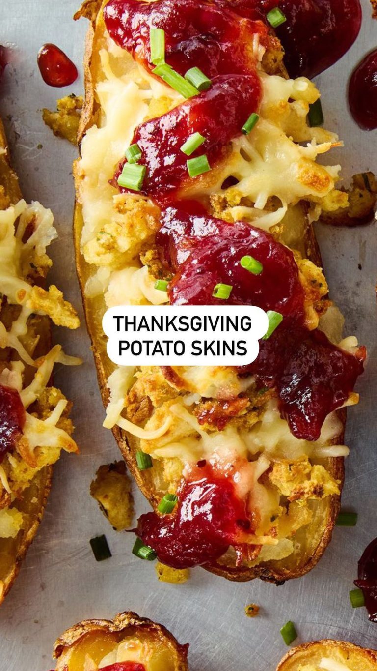 Thanksgiving Potato Skins - Mom Secret Ingrediets