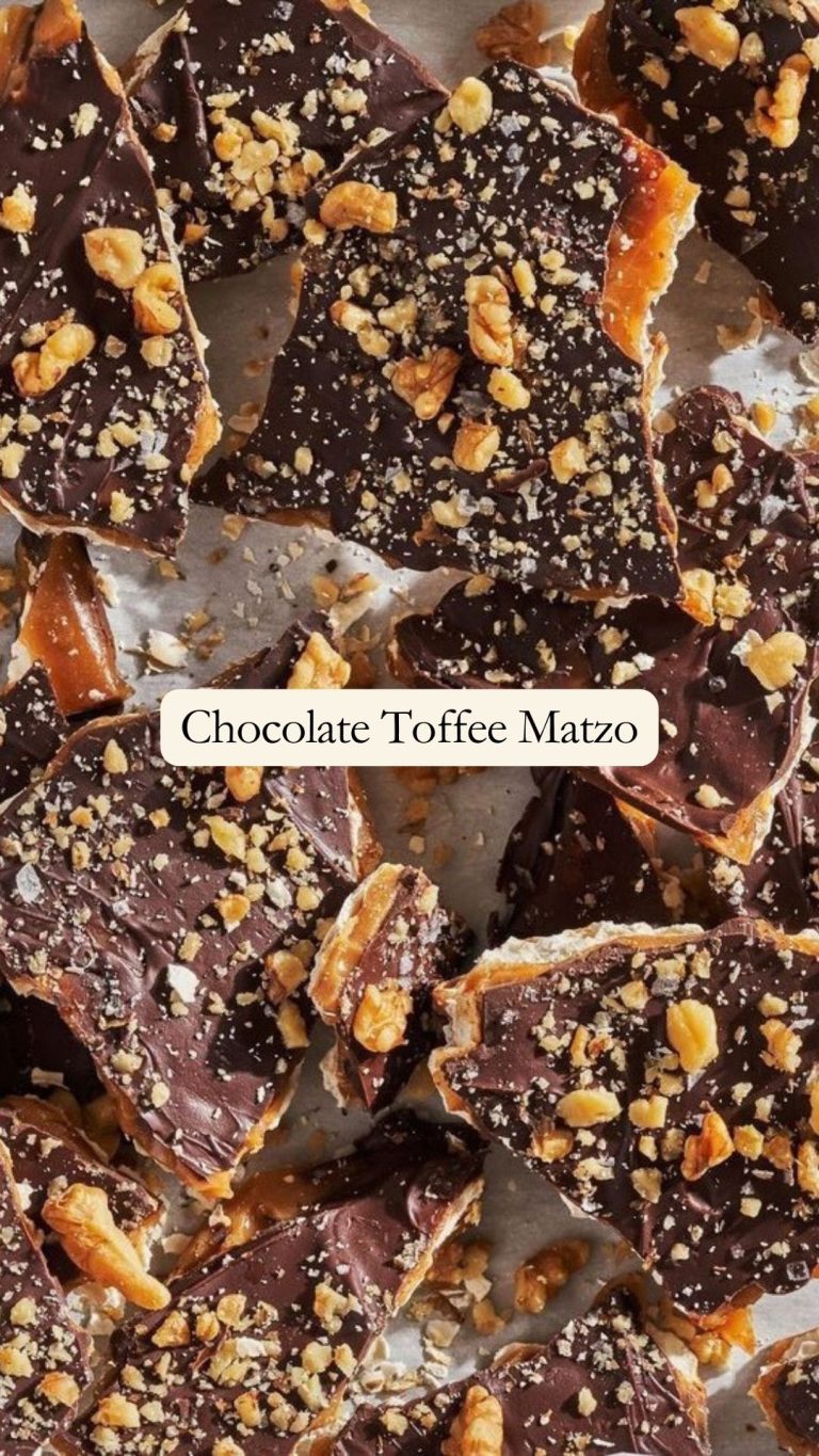 Chocolate Toffee Matzo - Mom Secret Ingrediets