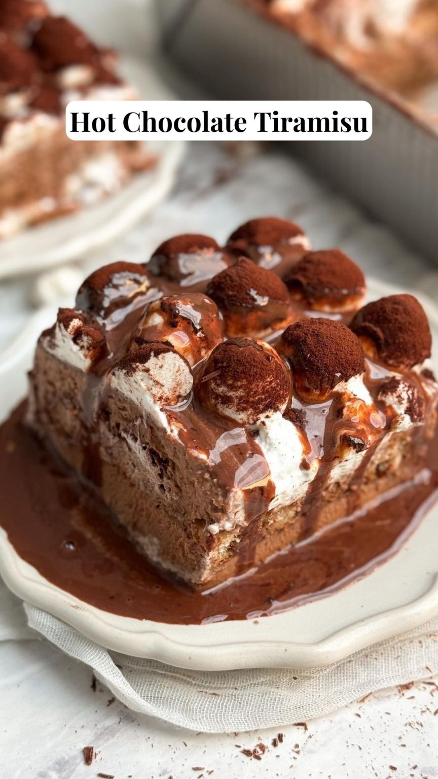 Hot Chocolate Tiramisu - Mom Secret Ingrediets