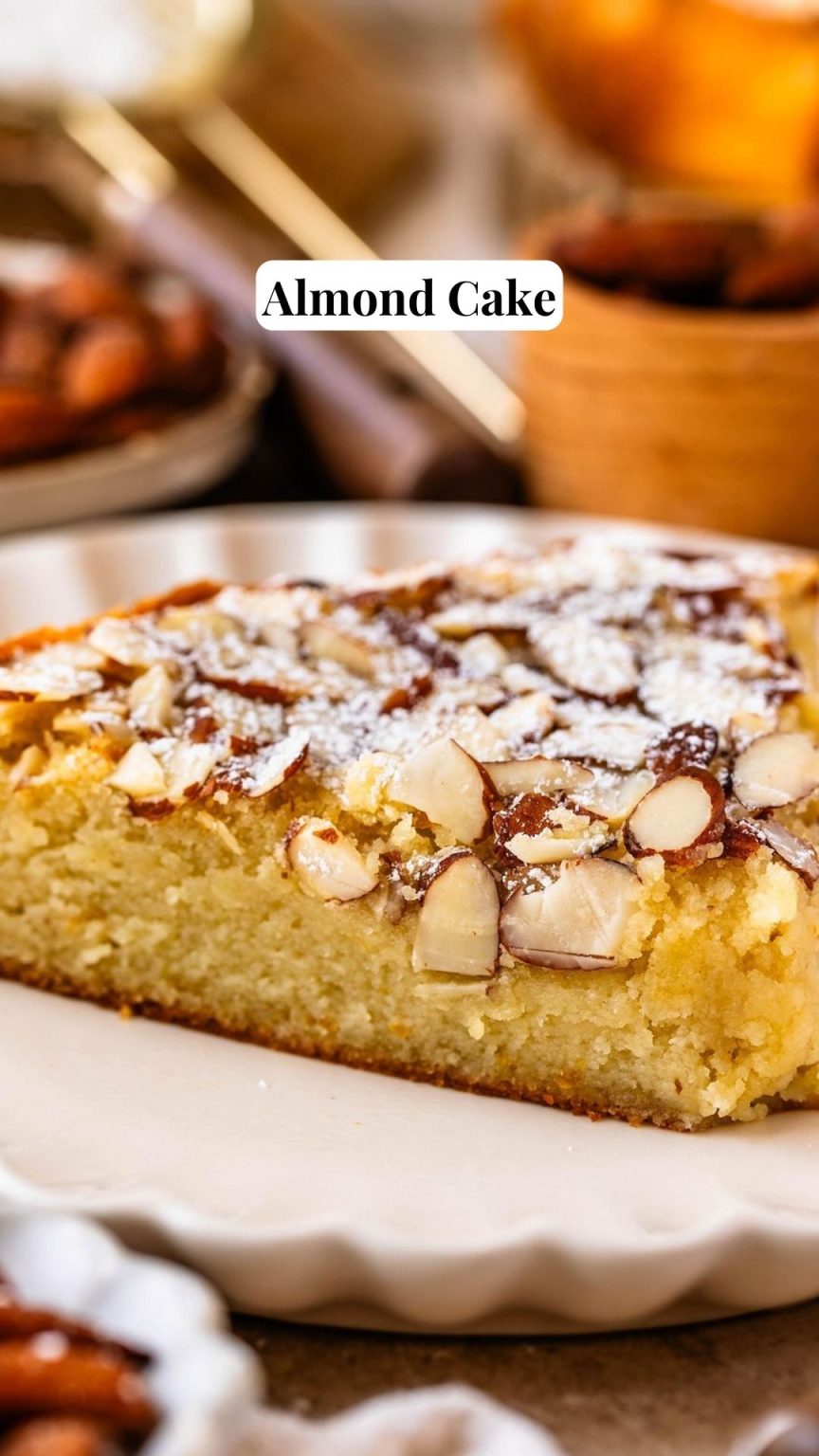 Almond Cake - Mom Secret Ingrediets